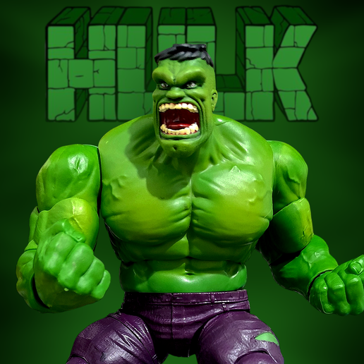 🦸 Hulk Pack for Marvel Legends・ STL File for 3D printing・Cults