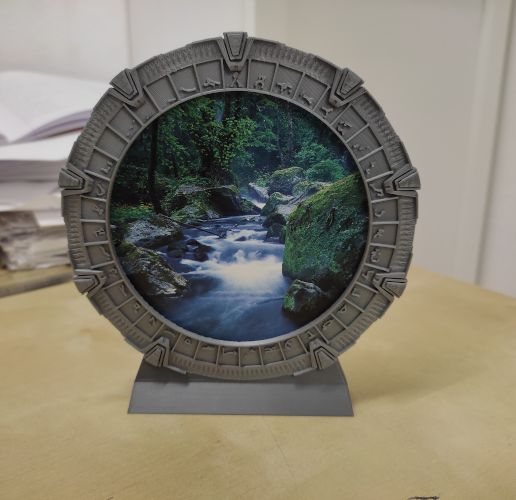 🖼️ Stargate picture frame・Free STL File for ・Cults