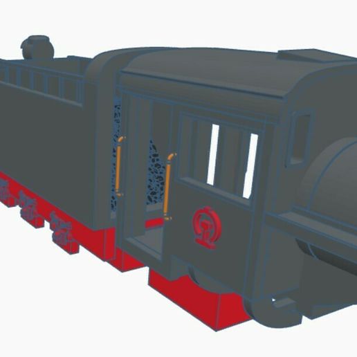 😤 H0e Chinese C2 Class Narrow Gauge Steam Locomotive・ STL File for 3D ...