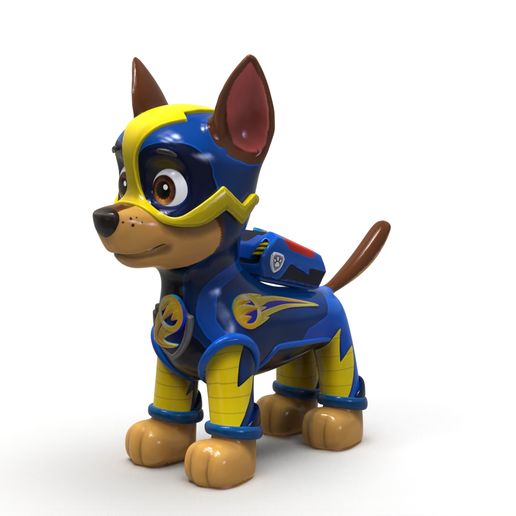 🎒 Mighty Chase 3D Printable Model (With and Without Backpack)・ STL File ...