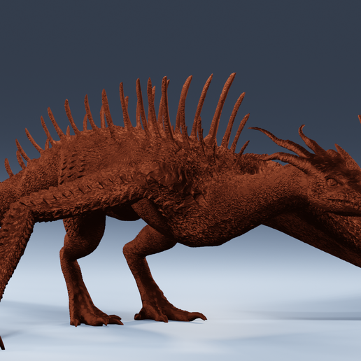 🐉 Live Action Monstrous Nightmare・ STL File for 3D printing・Cults