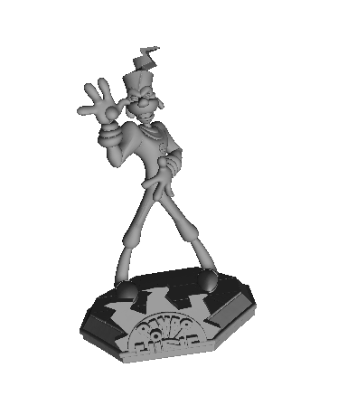 🎬 Powerline Goofy movie・ STL File for 3D printing・Cults