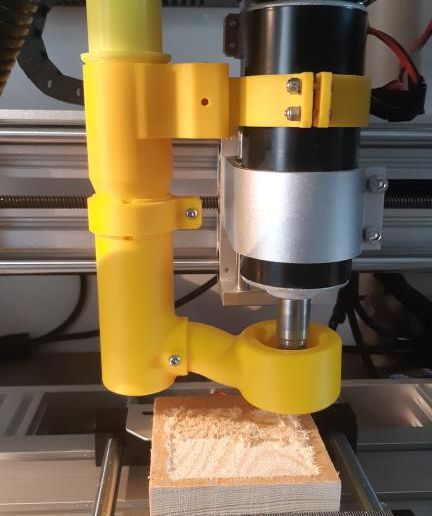 🌬️ DUST Vacuum cleaner CNC 3018・ STL File for 3D printing and CNC ...