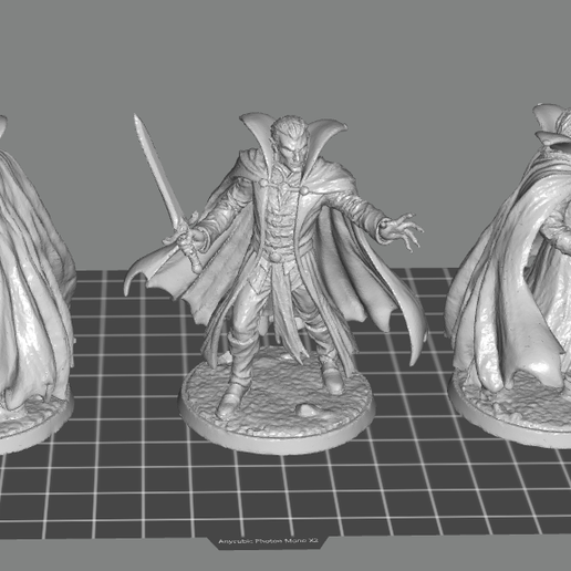 🧛 Vampire Lord・ STL File for 3D printing・Cults