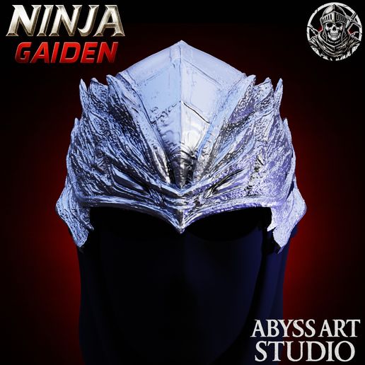 🥷 REN HAYABUSA ARMOR HOOD life size cosplay - Ninja Gaiden Fan Art・ STL ...