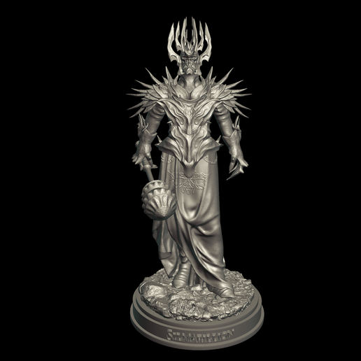 🗿 Melkor, Morgoth, Silmarrion, Lotr, Lord of the rings・ 3D File for 3D printing・Cults