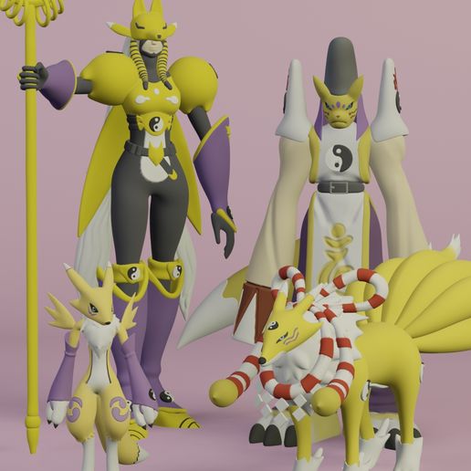 kyubimon evolution line