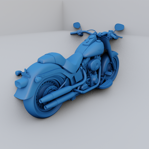 🏍️ HARLEY DAVIDSON・ STL File for ・Cults