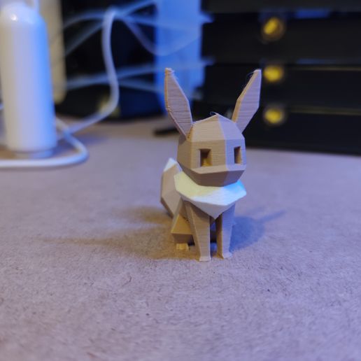 🐉 Low-poly Eevee・Impression 3D・Cults