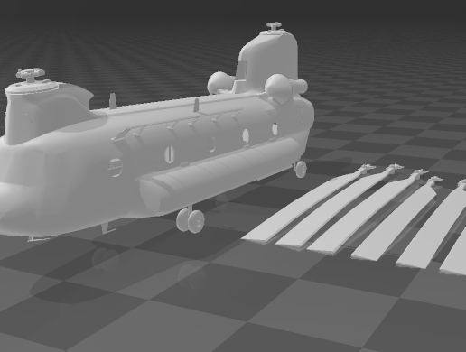 🖨️ CH-47 Chinook・ STL File for 3D printing・Cults