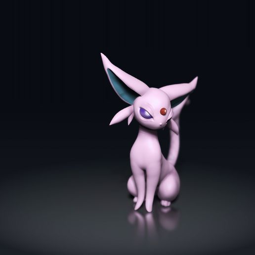 🆓 FREE espeon - POKÉMON FIGURINE - 3D PRINT MODEL・Free STL File for ・Cults