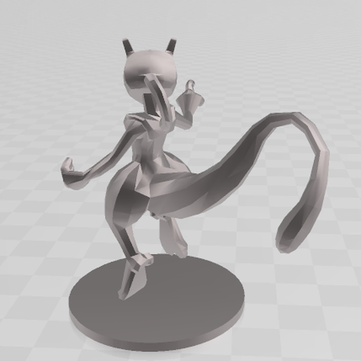 Download STL file Mewtwo • 3D printer template ・ Cults