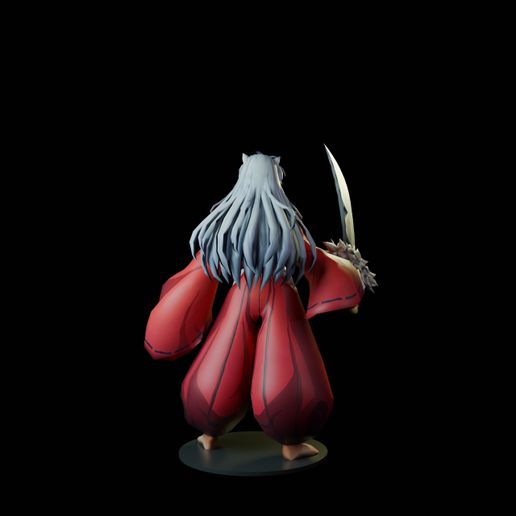 💬 Inuyasha・ 3D File for 3D printing・Cults