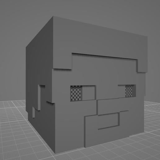 🪖 Wearable Minecraft Steve Helmet・Archivo STL para Impresión 3D・Cults