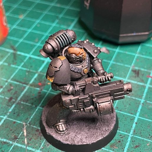 ⚔️ Shoulder Pad for MKVI/Mk6 Power Armour (Iron Warriors)・3D Print with ...
