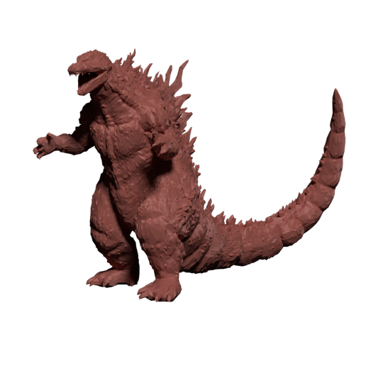 Free STL file Godzilla 2000 Low poly 🐉 ・3D printable object to download ...