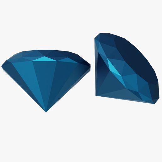 STL file Diamond 💎 (OBJ and STEP)・3D print model to download・Cults