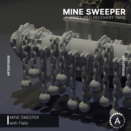 🔨 Mine Sweeper・ STL File for ・Cults