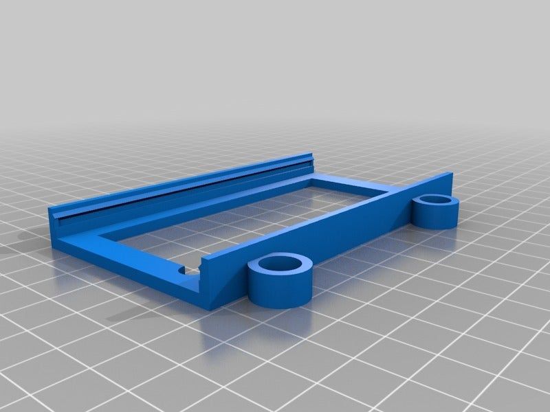 Download free SCAD file Simple Arduino Mega 2560 slide-in holder • 3D ...