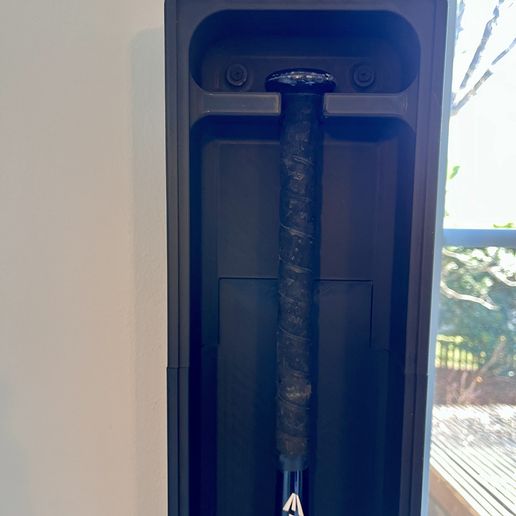 STL file Baseball Bat Wall Shelf ⚾ (GCODE)・3D printer model to download ...