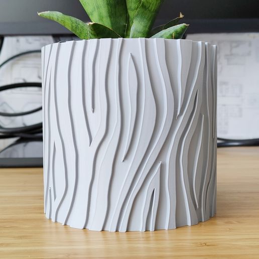 🦓 Zebra Plant Pot and Planter - Vase mode design・Free STL File for 3D ...