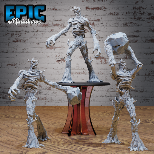 3D file Bone Dry Treant Set ‧ DnD Miniature ‧ Tabletop Miniatures ...