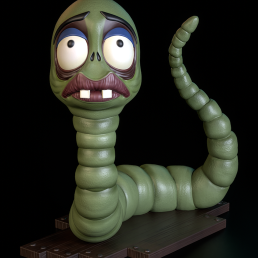 🐉 Maggot Corpse Bride・ STL File for 3D printing・Cults