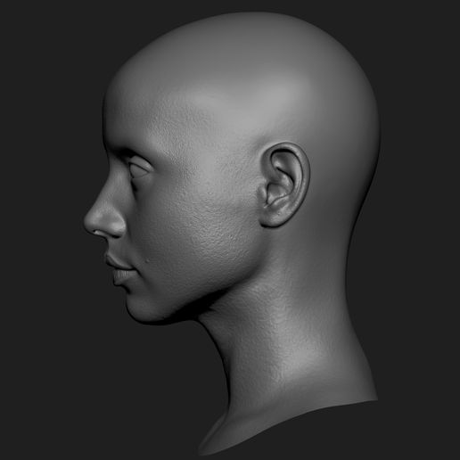 🗿 Ana de Armas likeness sculpt 3D model・ OBJ File for 3D printing・Cults