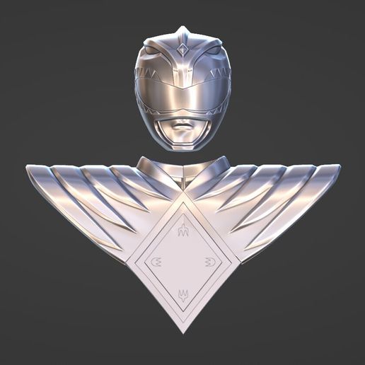🛡️ Power Rangers Green Ranger Shield Armor 3D print model・ STL File for ...