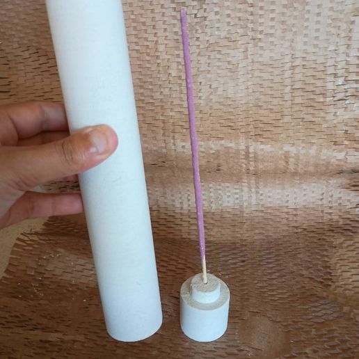 🙈 Mold Holder Sahumerios Tube・ STL File for 3D printing・Cults