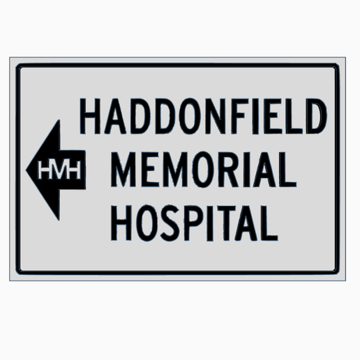 🎃 HADDONFIELD MEMORIAL STREET SIGN (HALLOWEEN) Display by ...