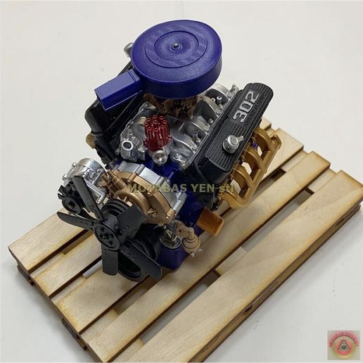 🚙 FORD 289 / 302 ENGINE・ STL File for 3D printing・Cults