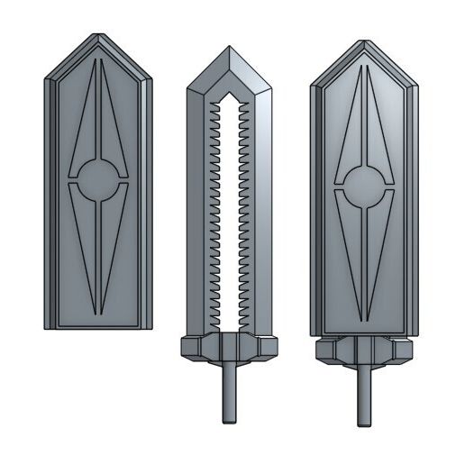 🗡️ sword with sheath・Free 3D File for ・Cults