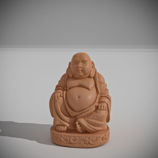 🗿 Buddha・ OBJ File for ・Cults