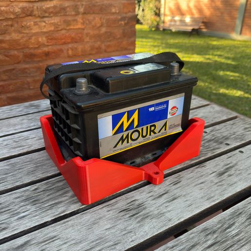 🚗 Car battery drawer - Car battery drawer・ 3MF File for 3D printing・Cults