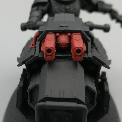 🎲 DarkWing Bike Dual Plasma Guns・ 3D File for 3D printing・Cults