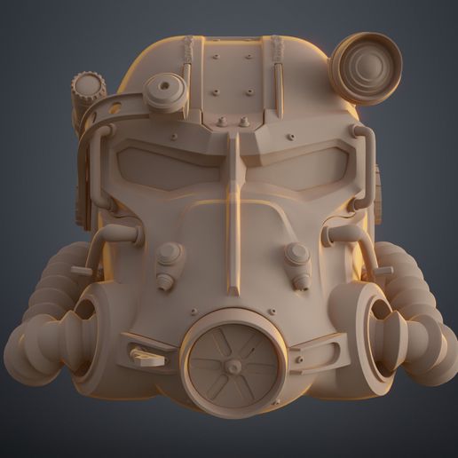🪖 Fallout T60 Helmet - live action series・ 3D File for 3D printing・Cults