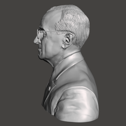 📁 3D Model of Harry Truman - High-Quality STL File for 3D Printing ...