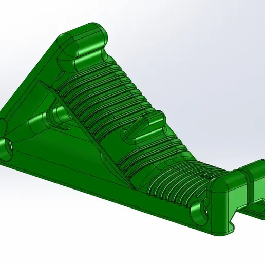 🔫 Angled Front Grip for Picatinny Rail・ 3D File for 3D printing・Cults