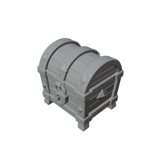 📦 Fantasy Treasure Chest – Stylized 3D Printable Loot Box with Lock ...