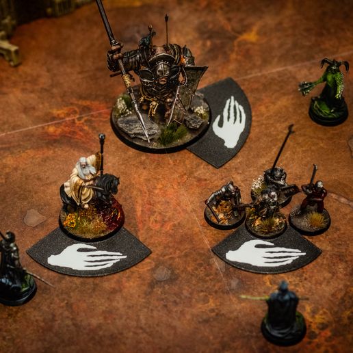 🌍 MIDDLE EARTH SBG BIG PACK BUNDLE, TOKEN AREA TEMPLATE CONTROL ZONE ...