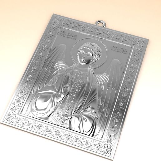 STL file Guardian Angel pendant 👼 ・3D printer design to download・Cults