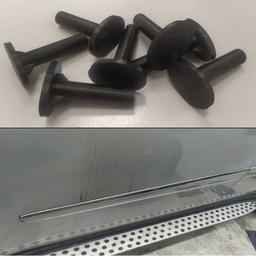 Fichier STL MERCEDES Ml W164 GL X164 Side Skirt Step Running Board ...