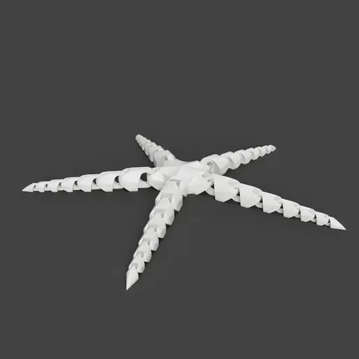 🎨 Articulating starfish・Free STL File for 3D printing・Cults