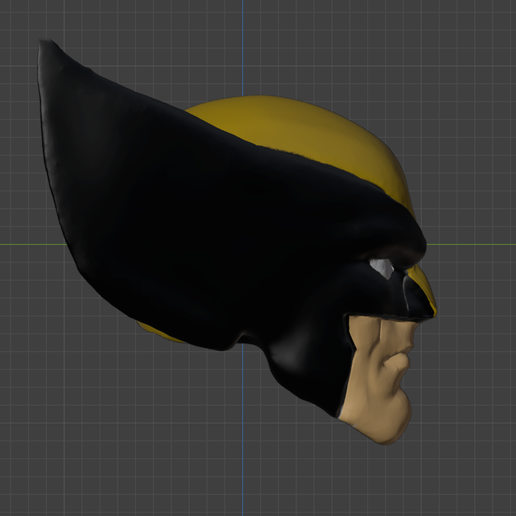 Archivo STL Marvel Wolverine head 🧸 ・Diseño de impresora 3D para ...
