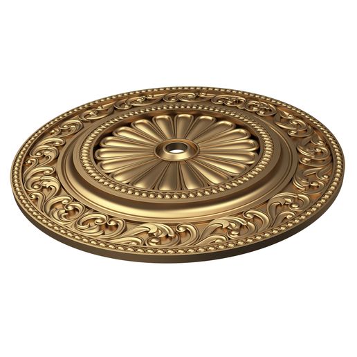🎨 Collection of Ceiling Rosettes・ 3D File for CNC machining - Laser ...
