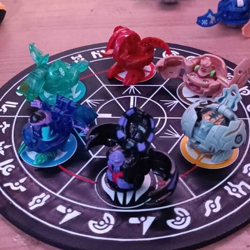 🦸 Soporte bakugan, soporte bakugan elemental・Archivo 3MF para Impresión ...