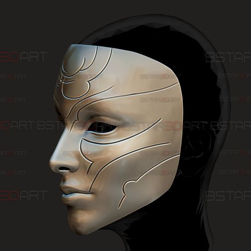 👾 Katarina Full Mask Noxus Cinematic - league of legends Cosplay・ 3D ...