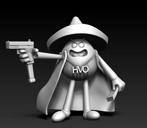🥚 Mexican Cartoon Egg - gangster - mafia - mexico -・ STL File for 3D ...