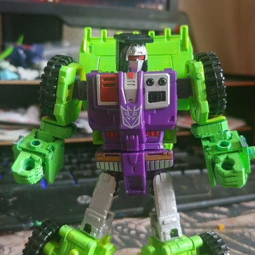 🤖 CW Undersized Devastator Upgrade・ STL File for 3D printing・Cults